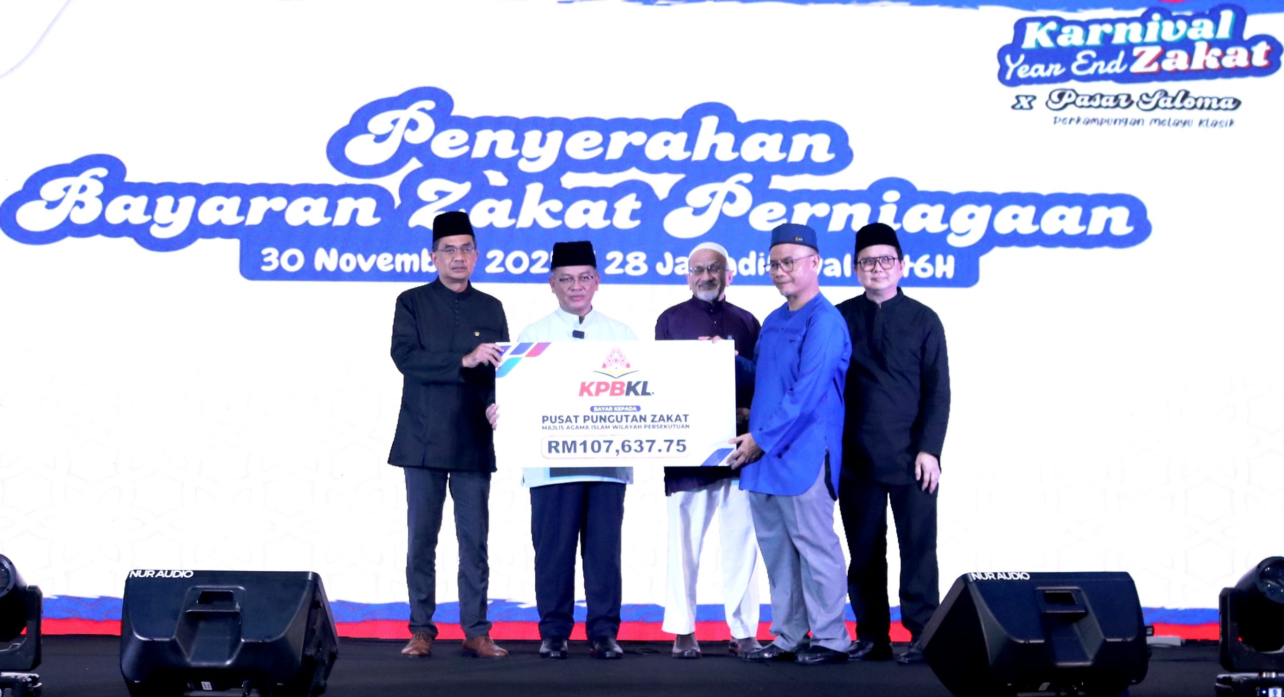 KPMAIWP- Baitulmal Professional College Kuala Lumpur (KPBKL) Has Paid RM107,637.75 in Business Zakat